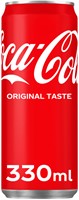 Frisdrank Coca Cola Regular blik 330ml bij Easy4Office