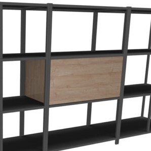 Flexwall-opbergelementen 1x klapdeur - Inbouw - 76 cm bij Easy4Office